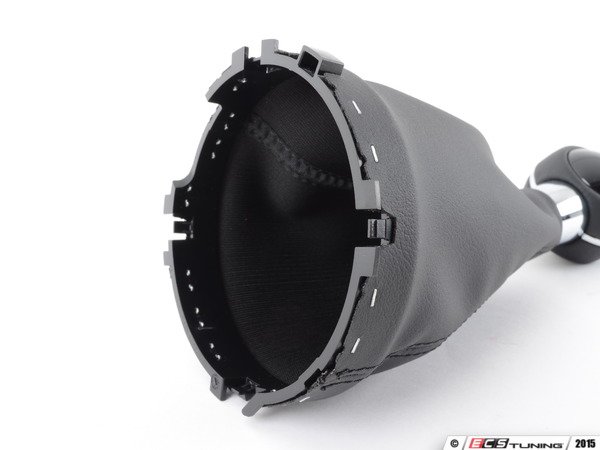 Genuine MINI - 25117641999 - Gear Shift Knob 6 Speed - Leather / Gloss ...