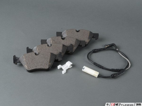 Genuine BMW - 34112288878 - Set Of Front Brake Pads With Wear Sensors ...