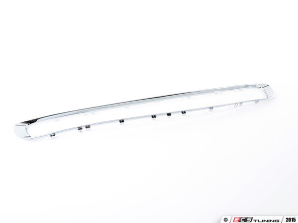 Genuine MINI - 51117355238 - Bumper Trim Lower- Chrome (51-11-7-355-238)