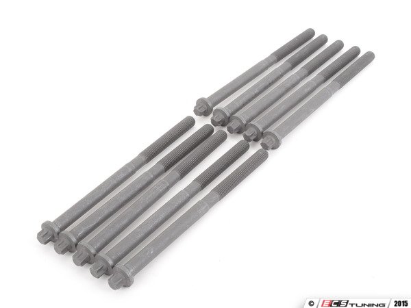 Genuine BMW - 11127582454 - Cylinder Head Bolt Set (11-12-7-582-454)