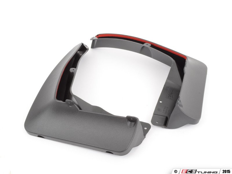 Genuine BMW - 82162155857 - Mud Flaps - Rear - (82-16-2-155-857)