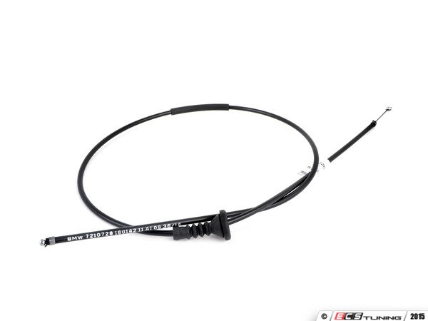 Genuine BMW - 51237210728 - Hood Release Cable (51-23-7-210-728)