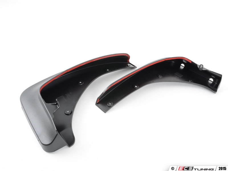 Genuine BMW - 82162302409 - F15 Mud Flaps - Front (82-16-2-302-409)