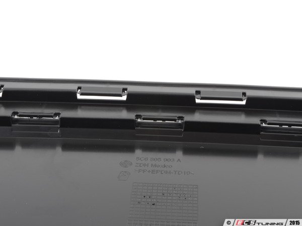 Genuine Volkswagen Audi - 5C6805903A9B9 - Lower Spoiler (5C6 805 903 A 9B9)