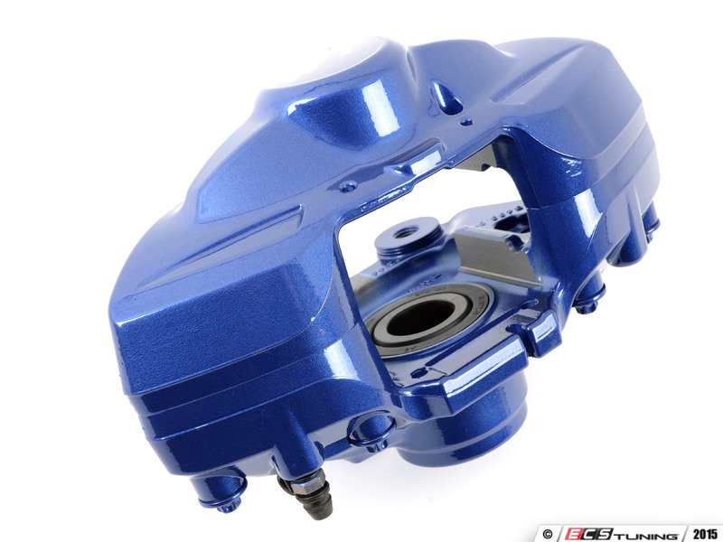 Genuine BMW - 34216799461 - Blue - M Performance Rear Caliper - Left ...