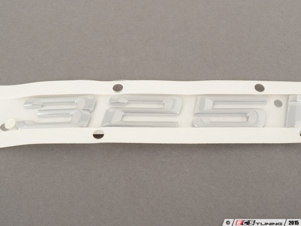 Genuine BMW - 51147157556 - Emblem - "325i" for Trunk Lid (51-14-7-157-556)