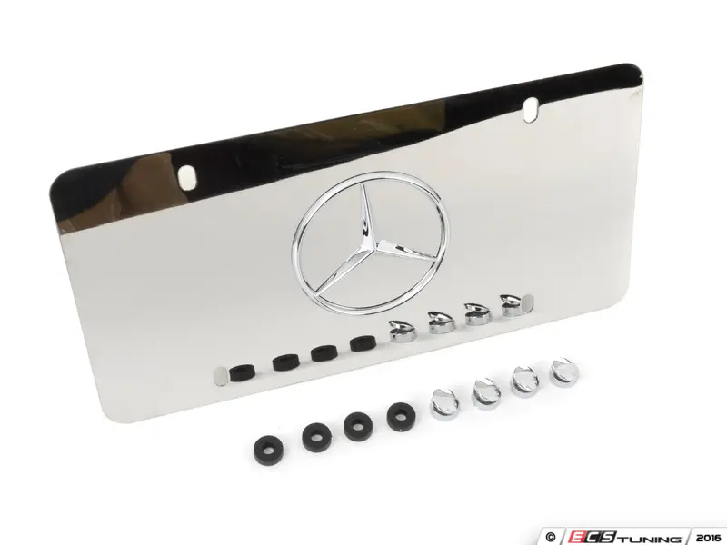Mercedes Benz License Plate Cover