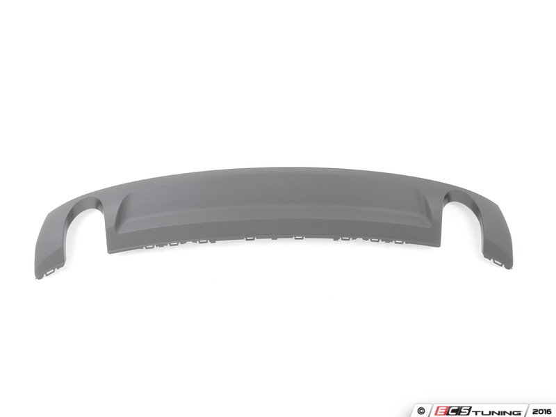 Genuine Volkswagen Audi - 8V5807521J - Rear Valance - Black (8V5 807 521 J)