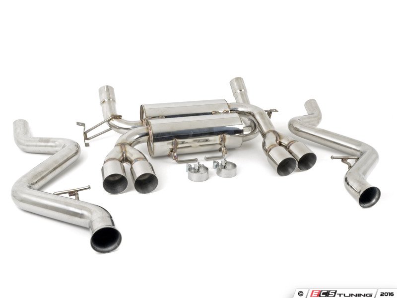 Megan Racing - MRABEBE92M3 - Megan Axle Back Exhaust