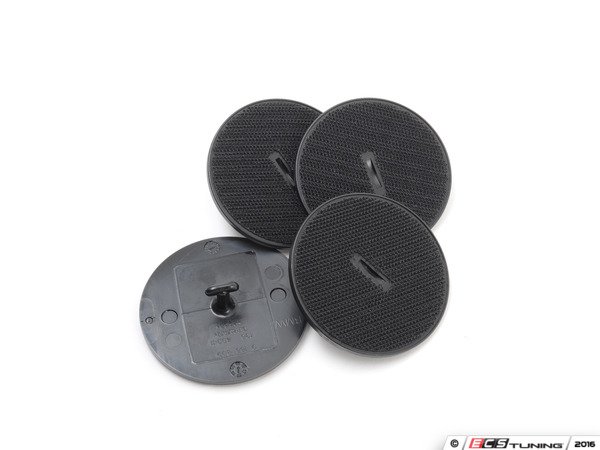 Genuine BMW - 51472210208KT - Rubber Floor Mat Set - Black