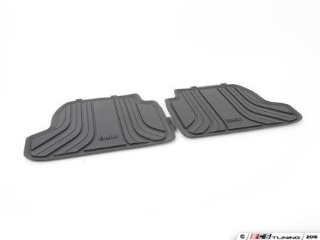 Genuine BMW - 51472210208KT - Rubber Floor Mat Set - Black
