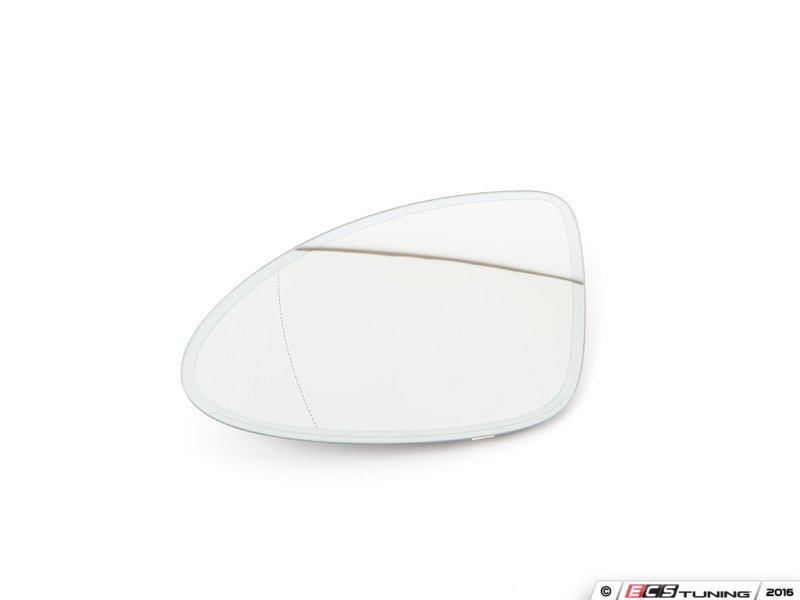 Genuine Porsche - 95873105504 - Heated Door Mirror Glass - Aspherical
