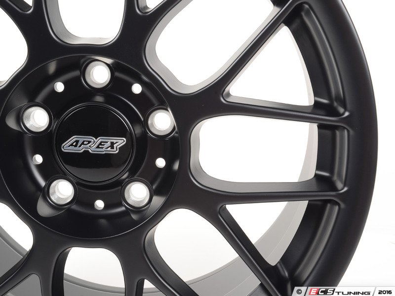 APEX Wheels - arc817910stsbKT - 17" APEX ARC-8 Staggered Wheel Set ...