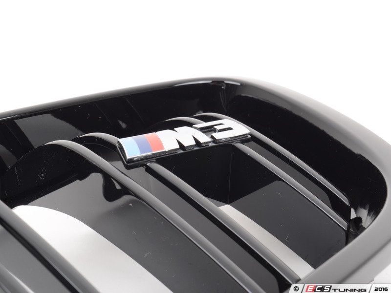 Genuine BMW M Performance - 51712352813 - F8X M3 Gloss Black Kidney ...