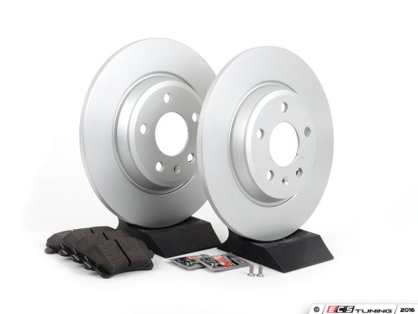 Assembled By ECS - 8K0615601BKT1 - Rear Brake Service Kit