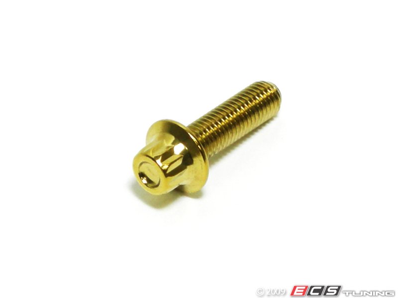 ECS - BBSRMGLDBOLT - BBS RM Wheel Bolts- Gold (24mm)