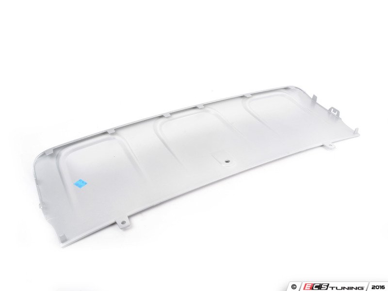 Genuine MINI - 51119812741 - Front Bumper Lower Spoiler Silver Section ...