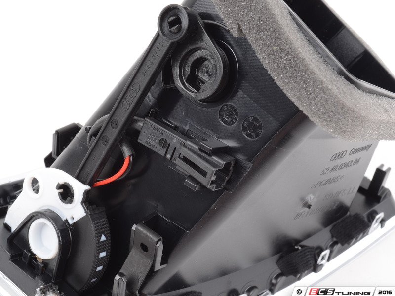 Genuine Volkswagen Audi - 8R1820902GWVF - Dashboard Air Vent - Black ...