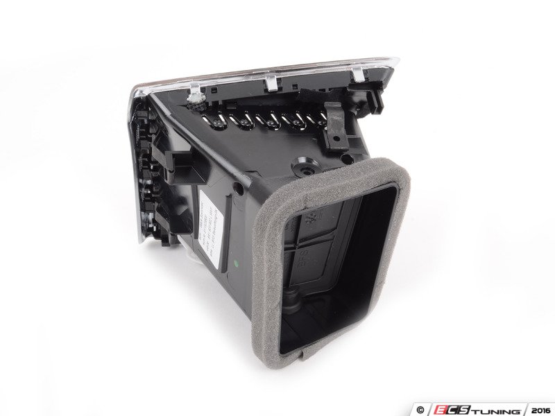 Genuine Volkswagen Audi - 8R1820902GWVF - Dashboard Air Vent - Black ...