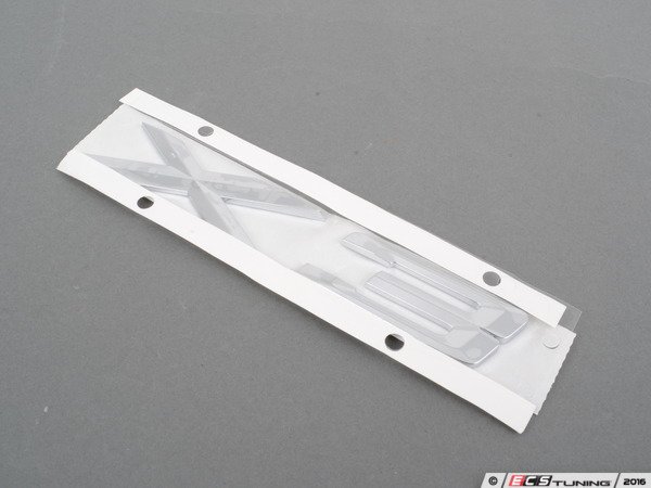Genuine BMW - 51147362473 - X3 Hatch Emblem (51-14-7-362-473)