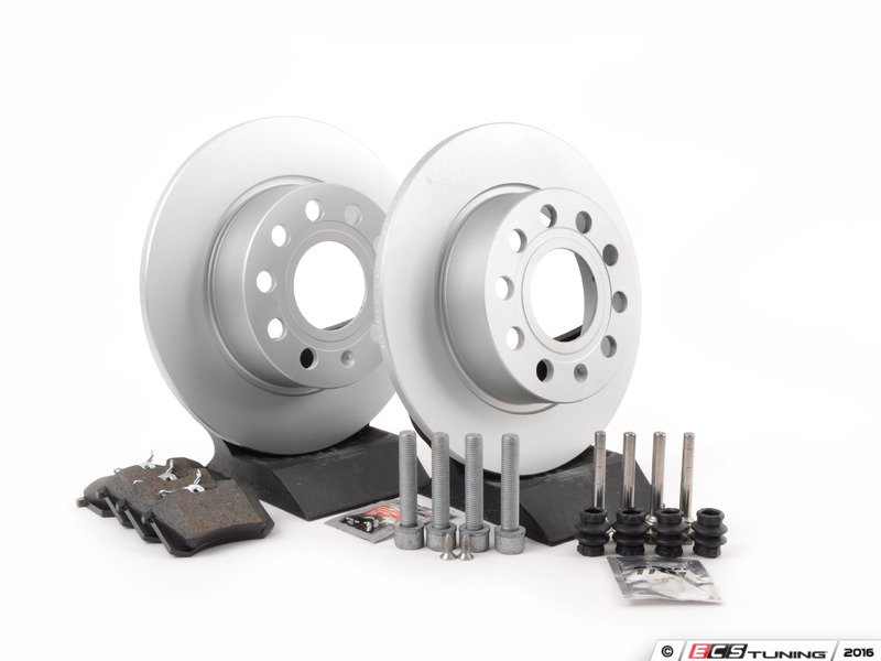 Assembled By ECS - 5Q0698451EKT2 - Rear Brake Service Kit (253x10)