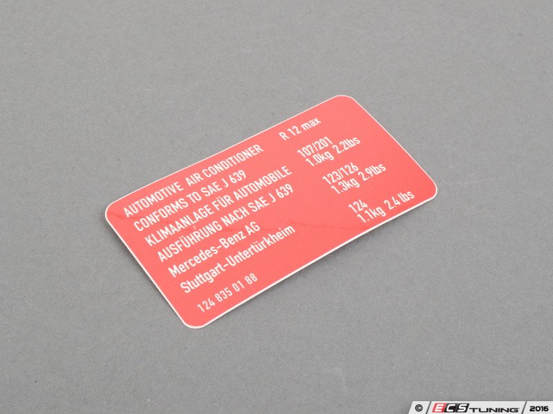 Genuine Mercedes Benz - 1248350188 - EMBLEM