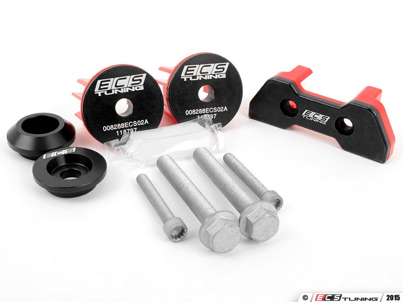 ECS - 008288ecs01KT1 - Complete Drivetrain Mount Insert Kit - Audi B8 ...
