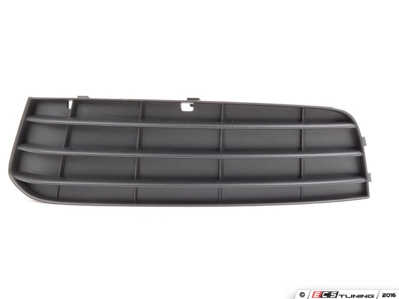 Genuine Volkswagen Audi - 8K080768101C - Lower Grille - Satin Black - Left