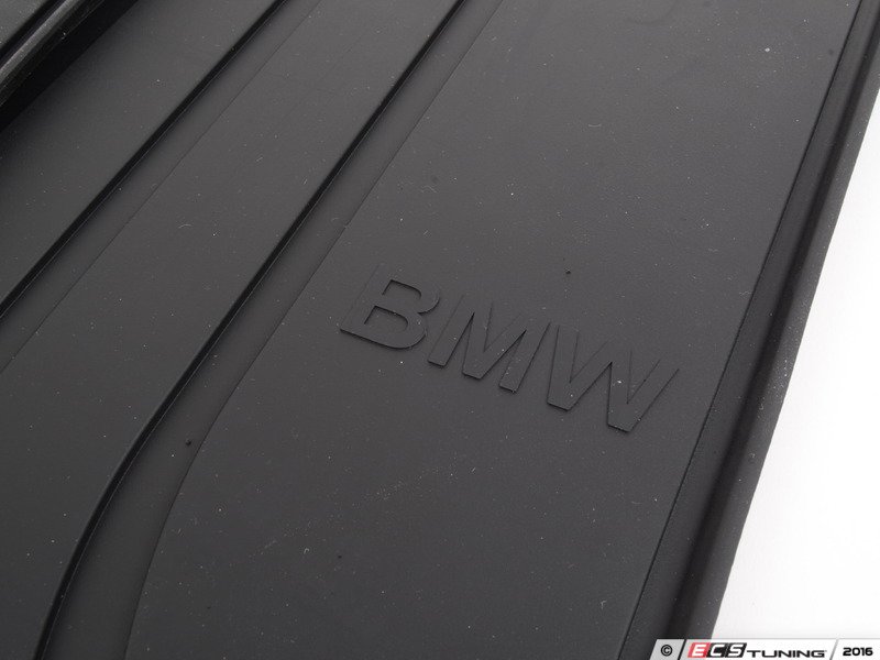 Genuine BMW - 51472311024 - Front Rubber Floor Mats - Black (51-47-2 ...
