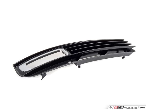 Genuine Volkswagen Audi - 4E0807680A - Air Guide Right Grille - Black ...