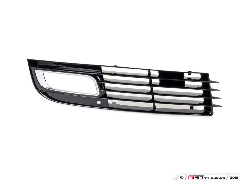 Genuine Volkswagen Audi - 4E0807680A - Air Guide Right Grille - Black ...