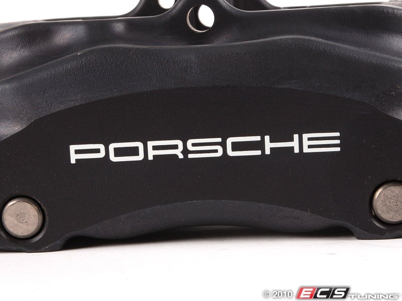 Genuine Porsche - 98635142103 - Front Brake Caliper - Black