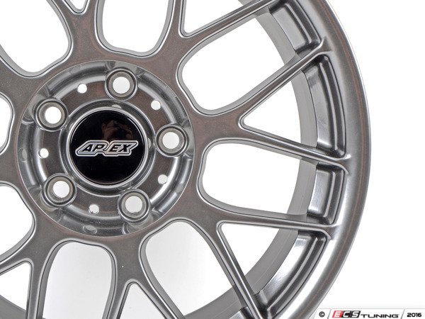 APEX Wheels - arc817910sthbKT - 17" APEX ARC-8 Staggered Wheel Set ...