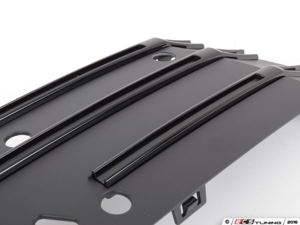 Genuine Volkswagen Audi - 4G8807287GCKA - Front License Plate Filler ...