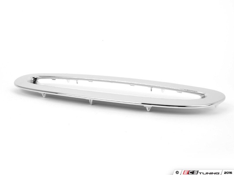 Genuine MINI - 51142348097 - Chrome Bonnet / Hood Scoop (51-14-2-348-097)