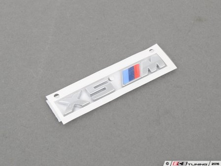 Genuine BMW - 51138063149 - Front BMW M Badge - Left (51-13-8-063-149)