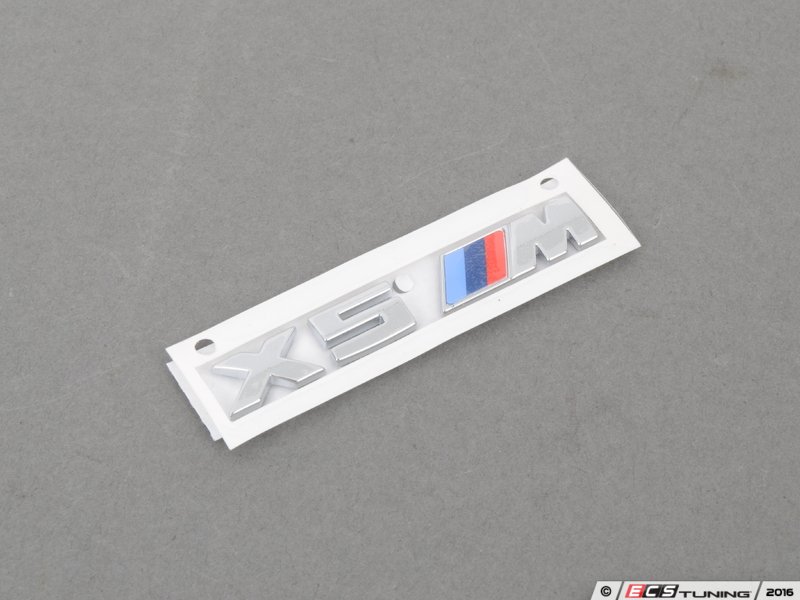 Genuine BMW - 51138063149 - Front BMW M Badge - Left (51-13-8-063-149)