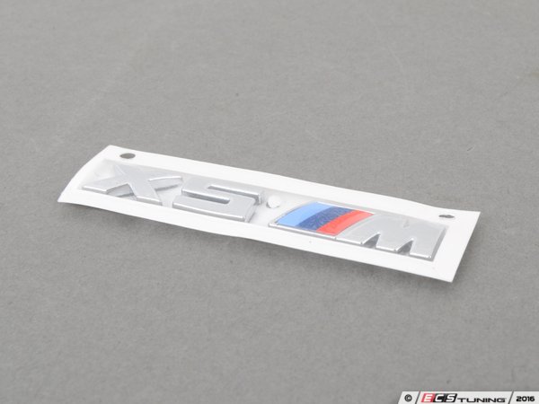 Genuine BMW - 51138063149 - Front BMW M Badge - Left (51-13-8-063-149)