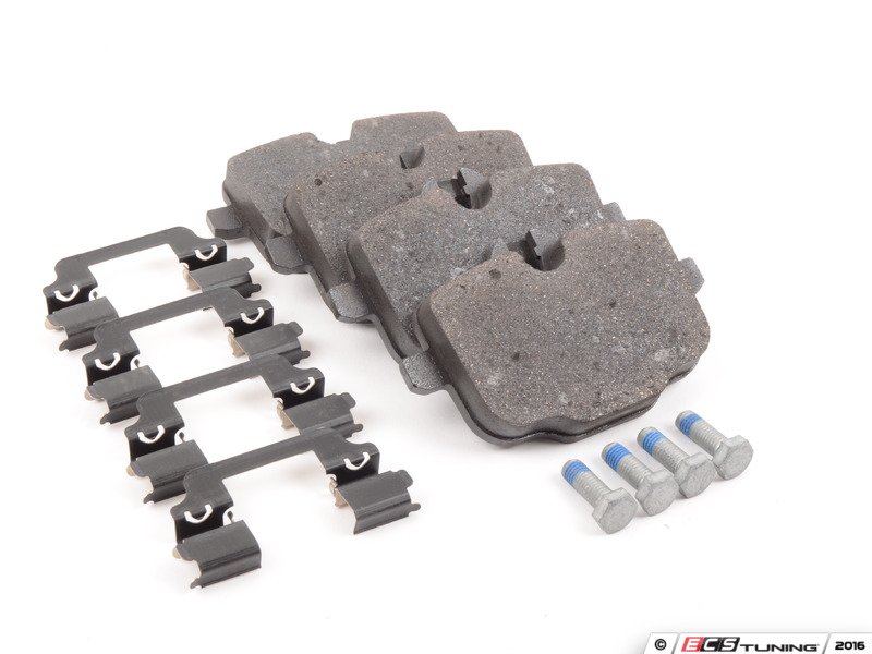 Genuine BMW - 34212284390 - Rear Brake Pad Set (34-21-2-284-390)