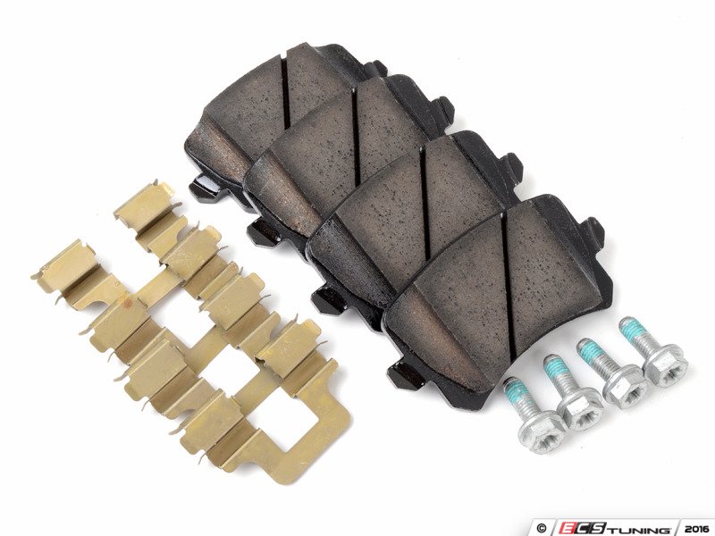 Genuine Volkswagen Audi - 5n0698151bKT - Front & Rear Brake Pad Kit