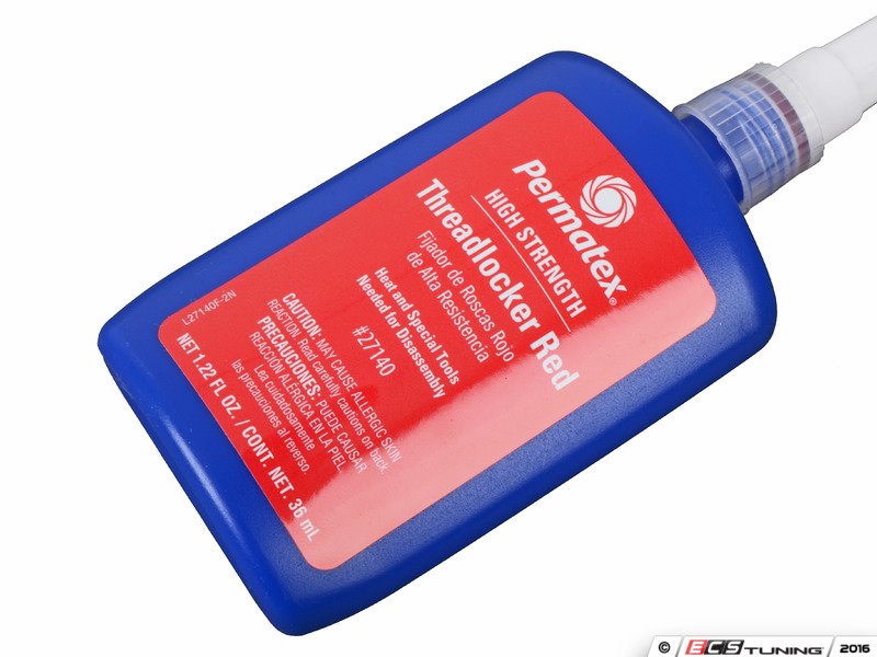 Permatex - 27140 - High Strength Threadlocker - Red