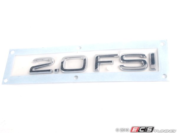 Genuine European Volkswagen Audi - 8h0853743a2zz - "2.0FSI" Emblem ...
