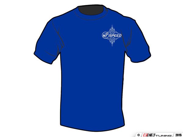 M7 Speed - 92-1101-M - M7 Speed Logo T-Shirt Royal Blue - Medium - (NO ...