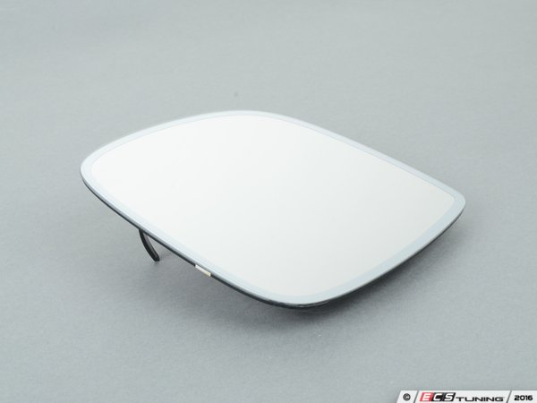 Genuine Volkswagen Audi - 4L0857535F - Mirror Glass - Left (4L0 857 535 F)