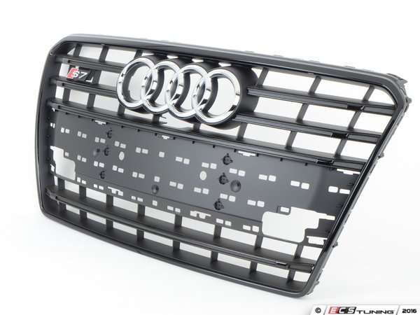 Genuine Volkswagen Audi - 4G8853651BCKA - Grille Assembly - Matte Black ...
