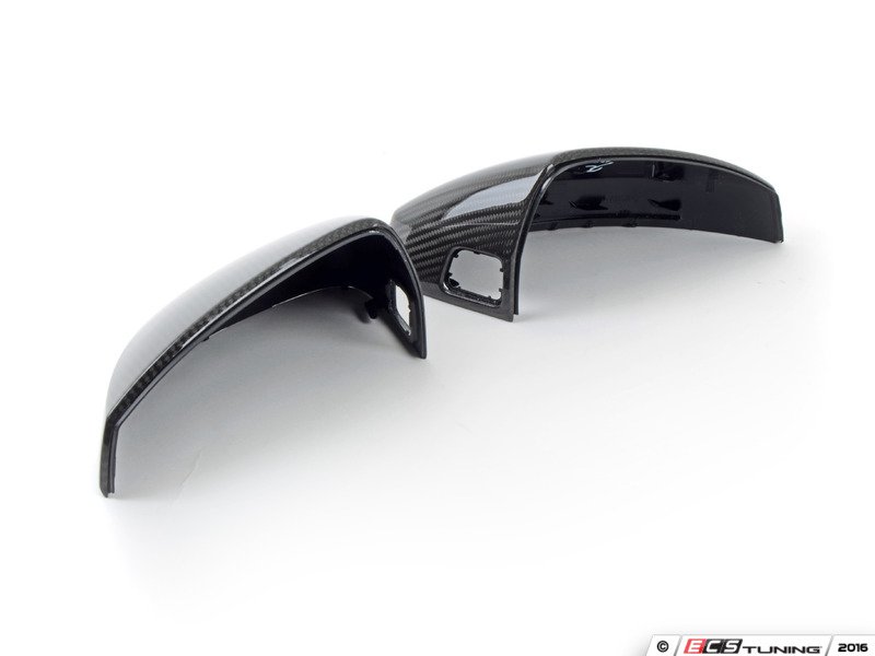 Genuine Volkswagen Audi - 8V0072530C3Q0 - Mirror Cover Set - Carbon ...