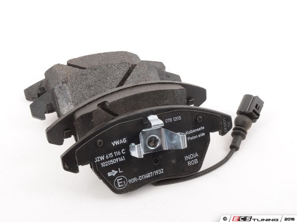 Genuine Volkswagen Audi - JZW698151B - Economy Brake Pad Set - Front ...