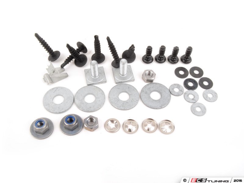 Genuine BMW - 51112293995 - E46 Front bumper hardware kit (51-11-2-293-995)