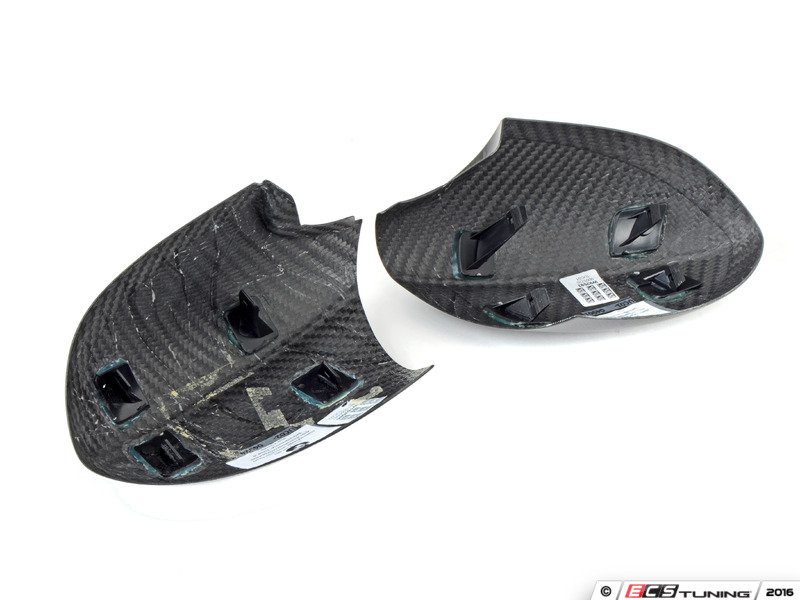 Genuine BMW - 51162157813.2KT - Carbon Fiber Mirror Covers - Set - (NO ...
