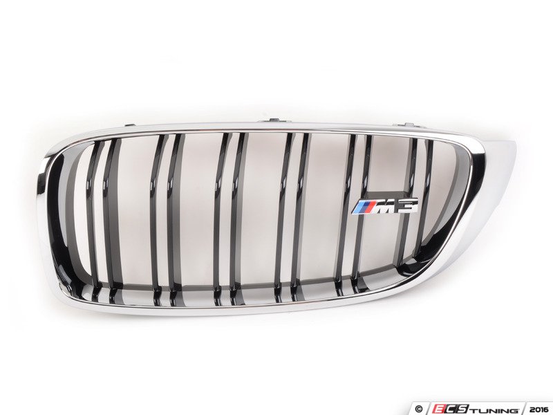 Genuine BMW - 51138056411 - F82 M4 Kidney Grille - left (51-13-8-056-411)